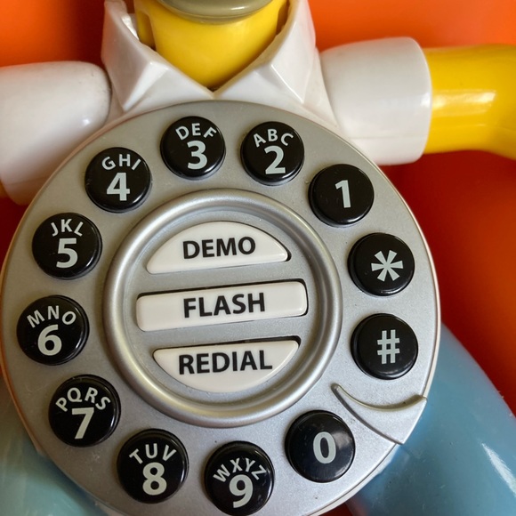 Simpsons | Other | Vintage 204 Homer Simpson Animated Talking Telephone ...